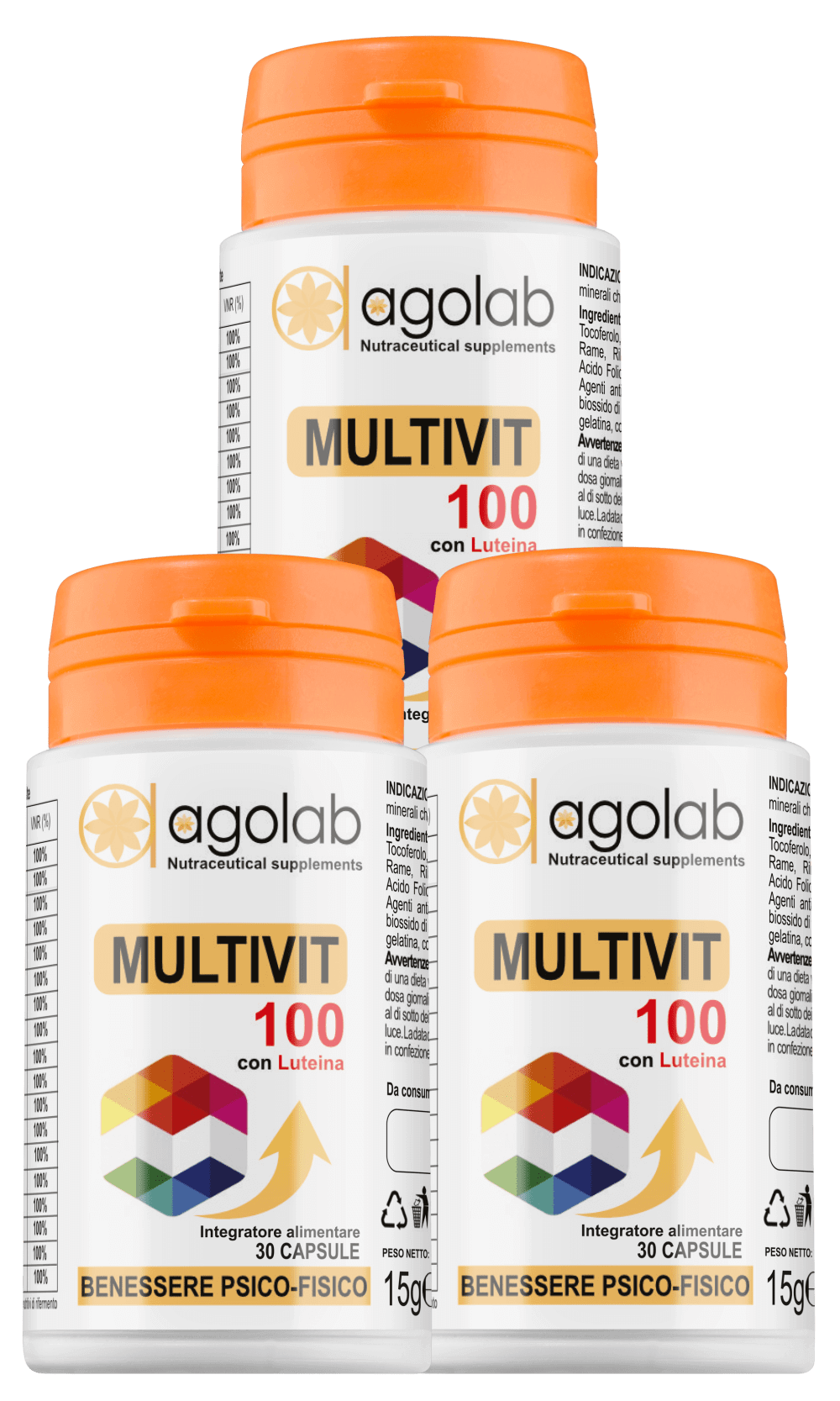 Multivit100: Il 100% Di Ciò di Cui hai Bisogno in Ogni Singola Capsula ...
