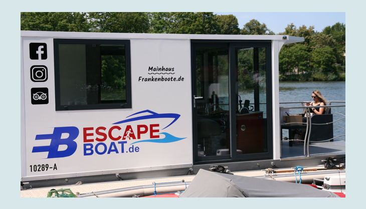 Ahoi! Das neue Escape Boat lädt zum rätseln auf den Main ein!