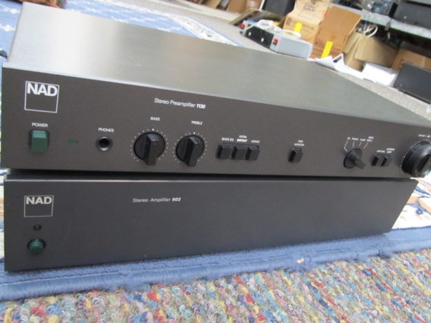 NAD 1130 STEREO PREAMP + NAD 902 STEREO PO... For Sale | Audiogon