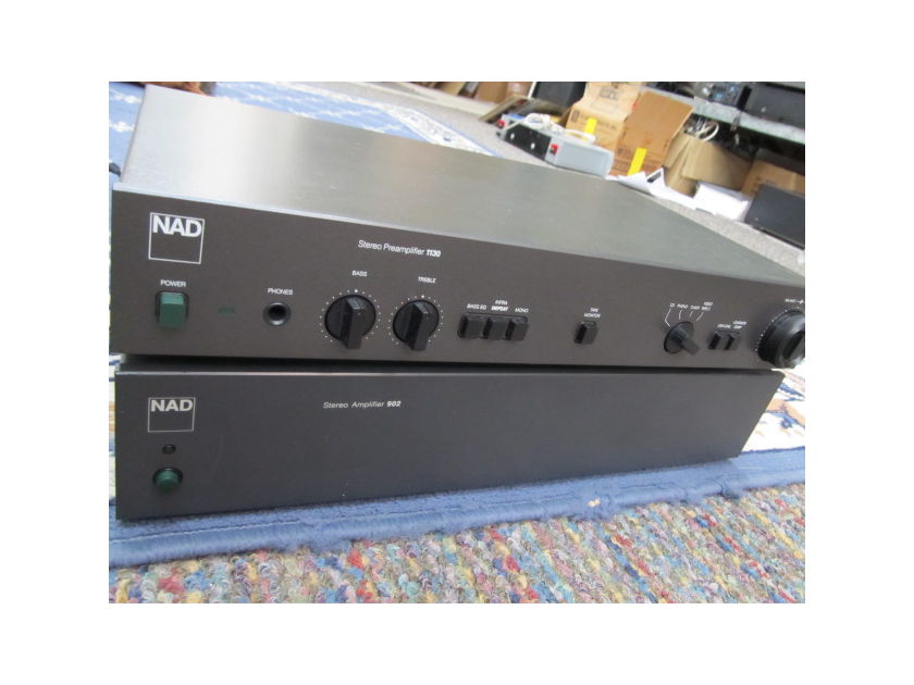 NAD 1130 STEREO PREAMP + NAD 902 STEREO PO... For Sale | Audiogon