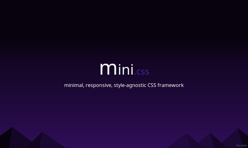 mini.css Review - Slant