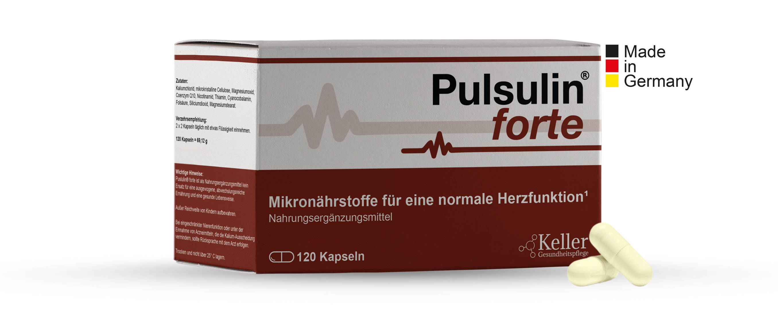 Pulsulin® forte Kapseln für eine normale Herzfunktion