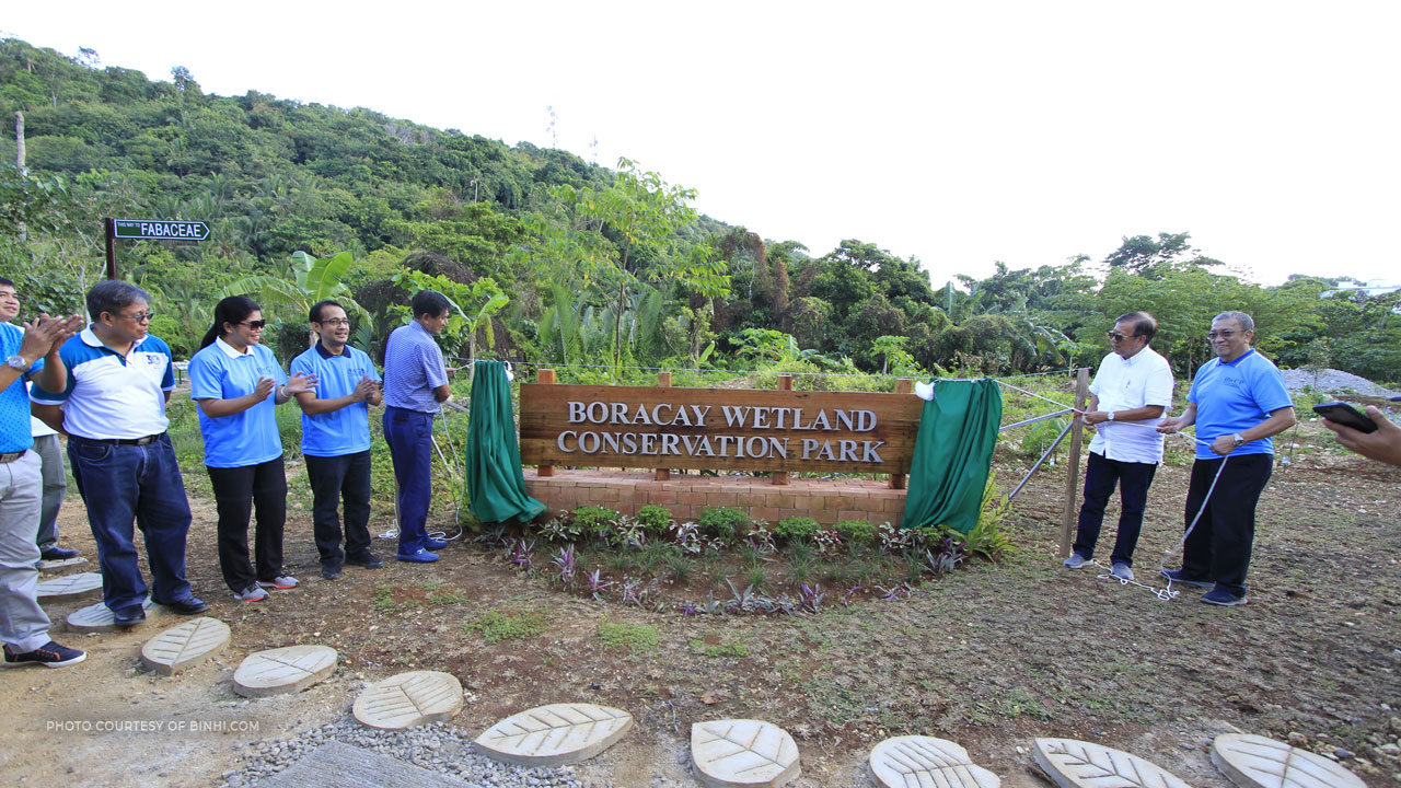 BORACAY WETLAND CONSERVATION PARK AALAGAAN NG DENR