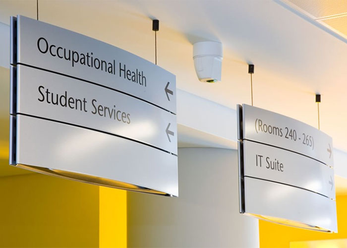 Suspended signs - Alsafeer Publishing & Advertising