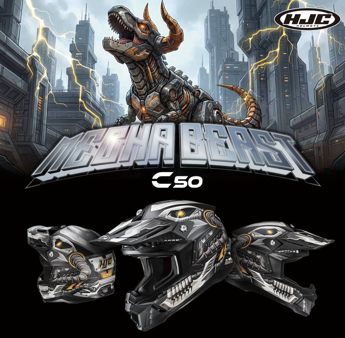 C50 – Mecha Beast – HJC HELMETS EUROPE