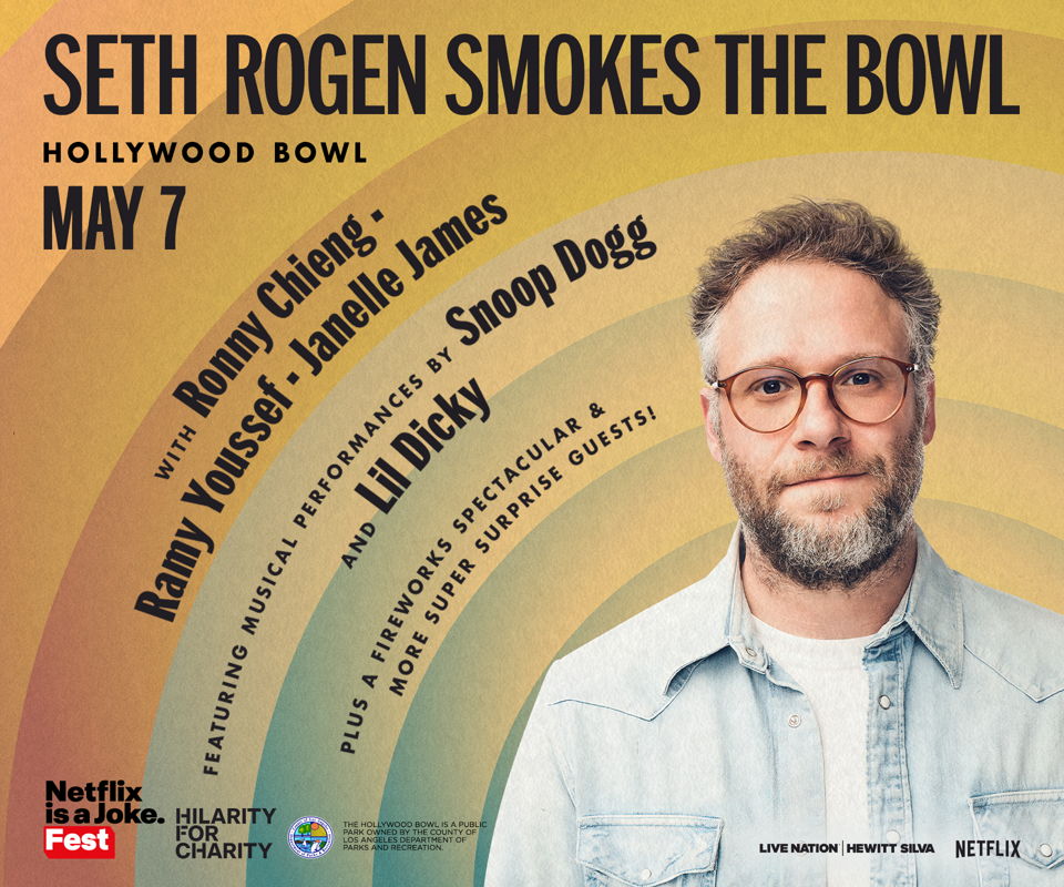 Netflix Is A Joke Presents: Seth Smokes the Bowl - Hilarity for Charity ...