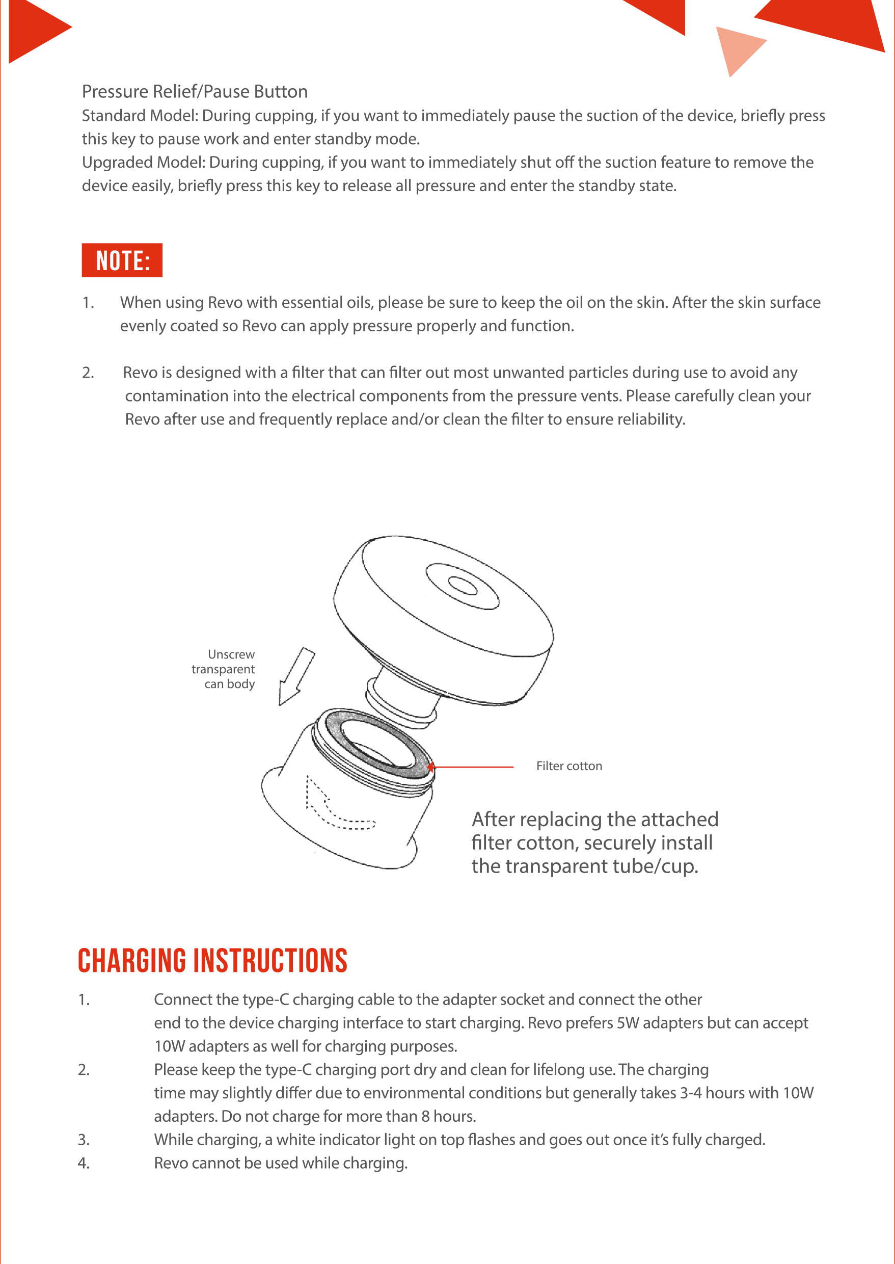 Revomadic Instructions Manual