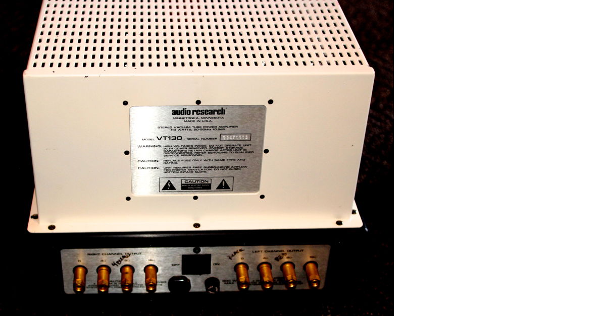 AUDIO RESEARCH VT-130 Tube Power Amplifier... For Sale | Audiogon