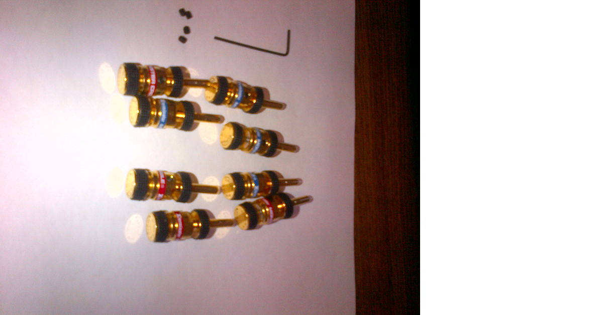 Monster Cable X-Terminator banana connectors For Sale | Audiogon