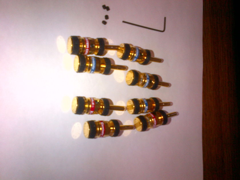 Monster Cable X-Terminator banana connectors For Sale | Audiogon