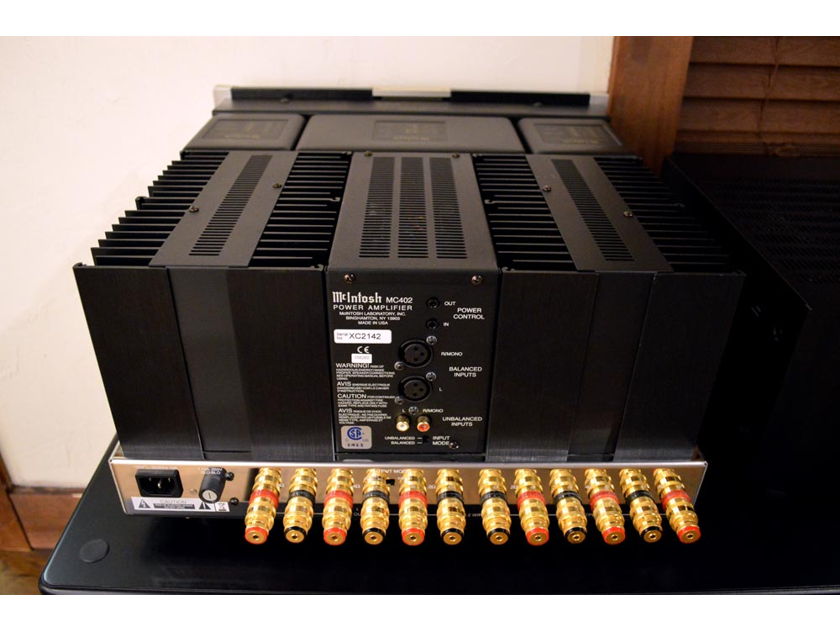 McIntosh MC402 - Solid State Power Amplifier For Sale | Audiogon