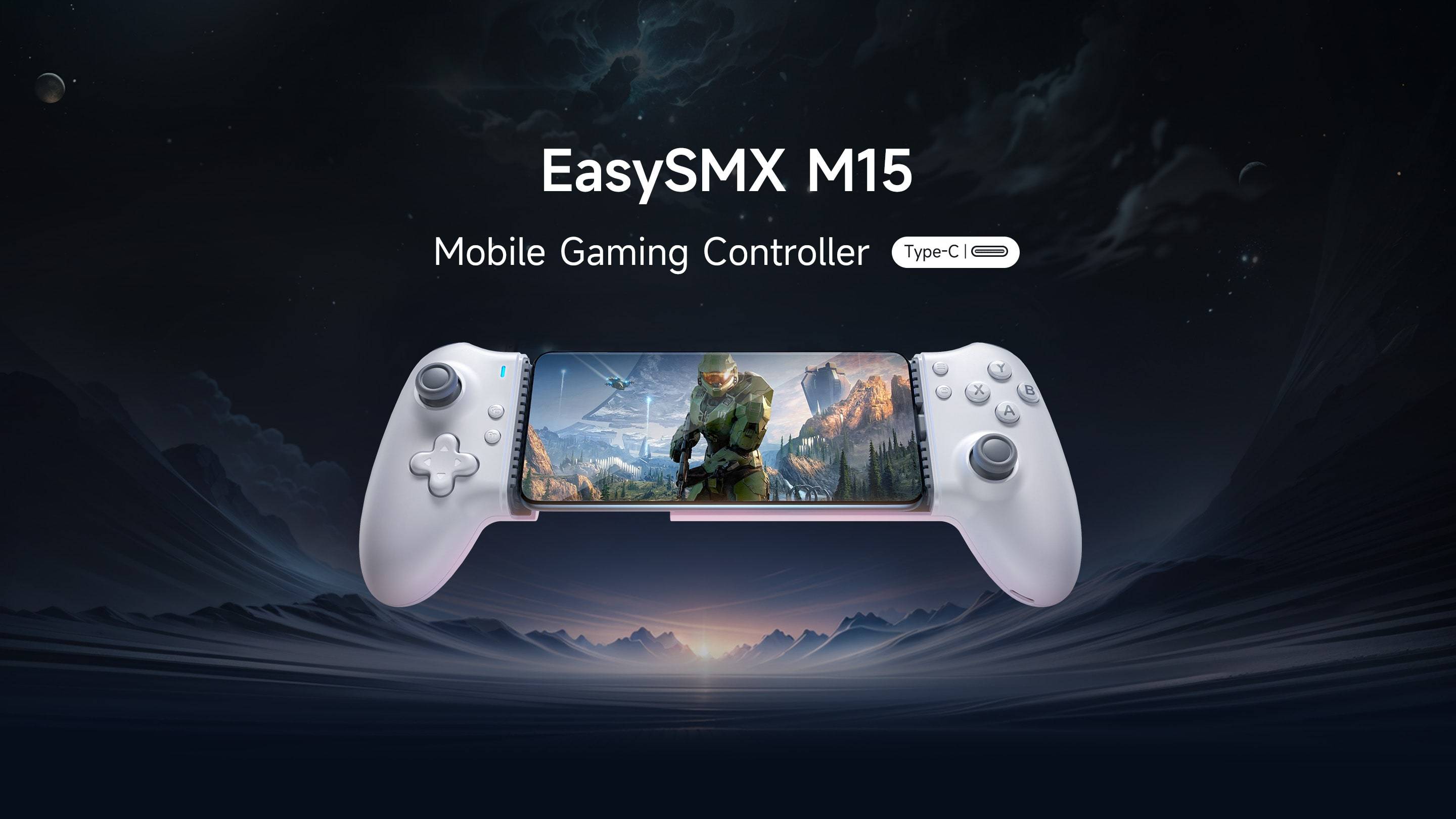 EasySMX M15 Mobile Gaming Controller For Android and iPhone 15 With Hall Effect sticks and ...
