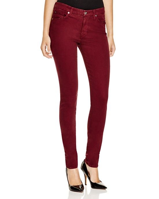 4 Best dark red jeans as of 2024 - Slant