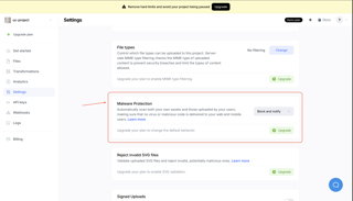 Malicious file upload detection with Uploadcare’s file scanning ...