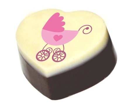 Baby Girl Announcement Gifts - Chocolate Designs I Unique Gift for the ...