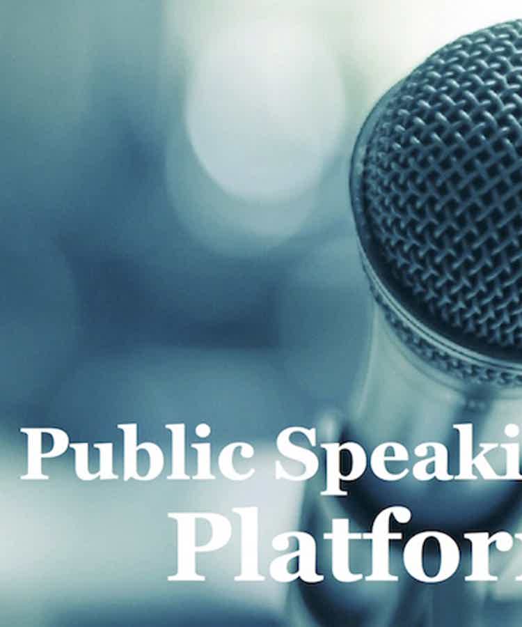 Public Speaking: Platform 101 - Youth With A Mission — Youth With A Mission