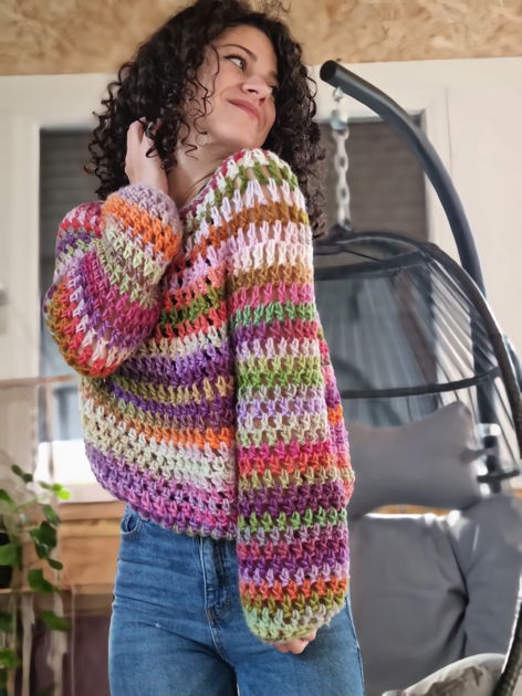 Easy Quick and Easy Cloud Sweater: A Simple Crochet Pattern