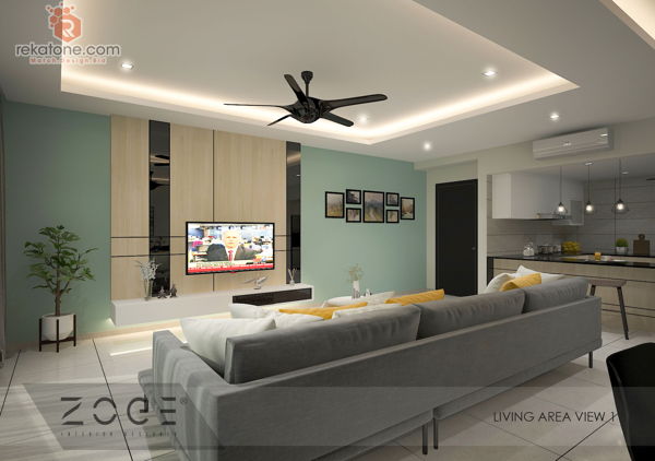 Contemporary TTDI Condominium interior design renovation ideas, photos ...