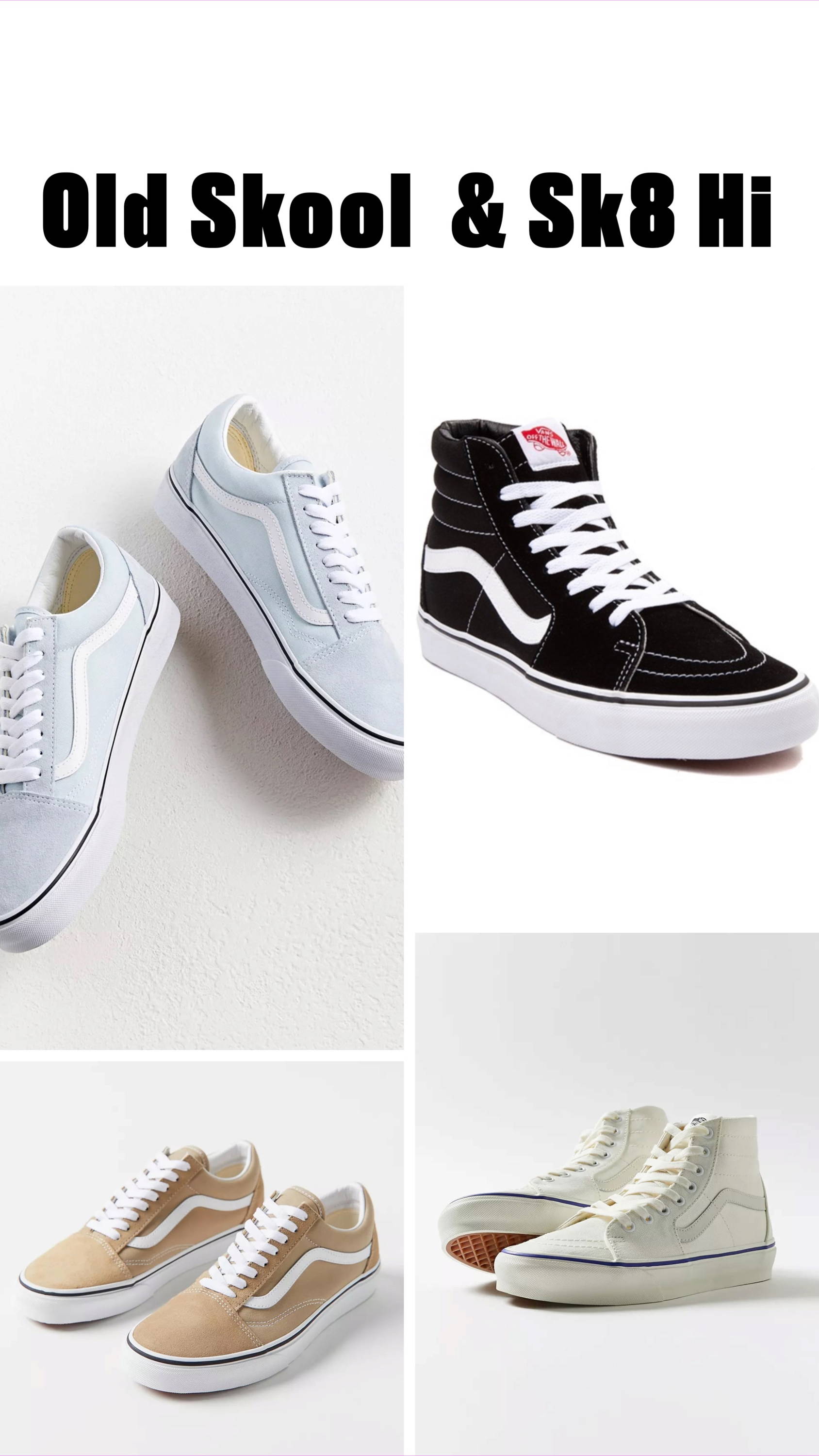 Vans and Converse Footsouls– FEEL YOUR SOUL