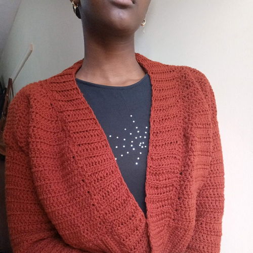 Easy CROCHET BOMBER JACKET||Easy crochet sweater pattern