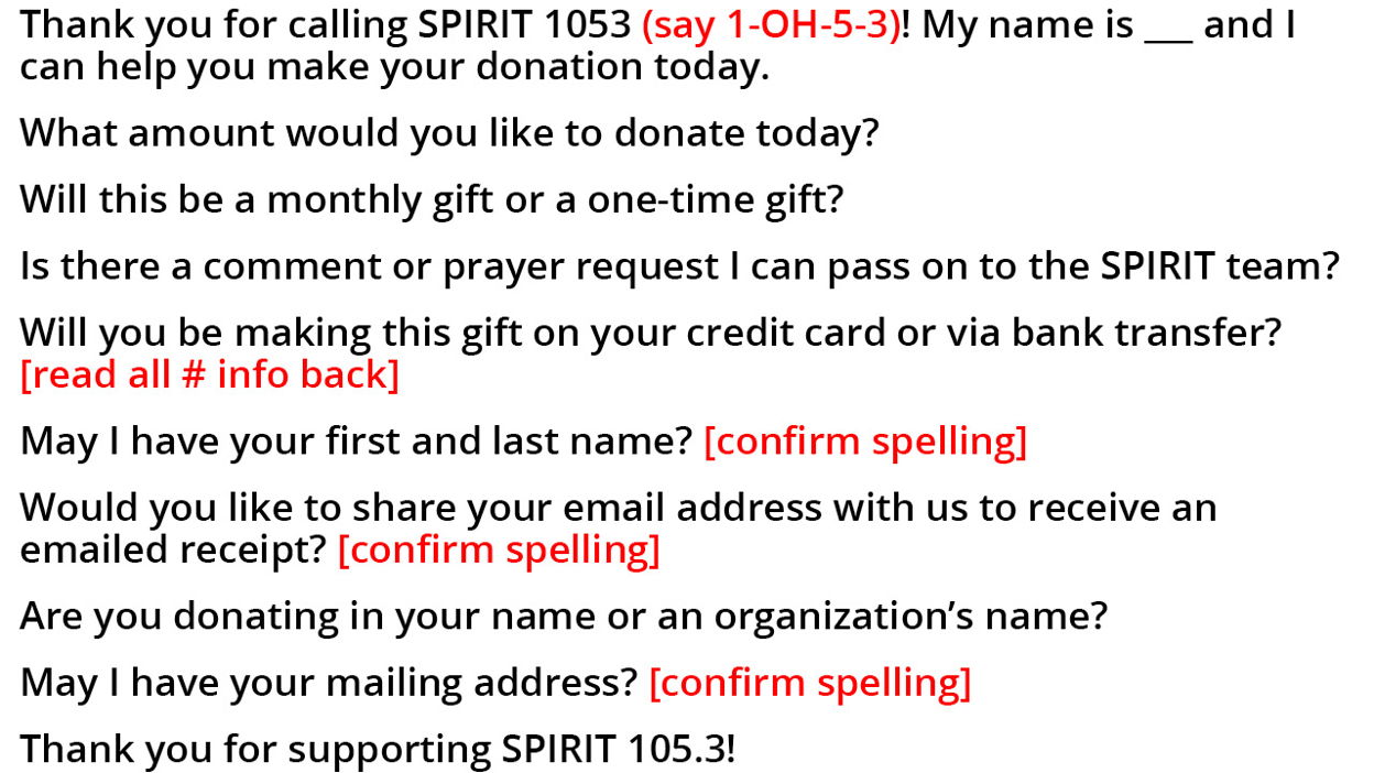 SPIRIT 105.3