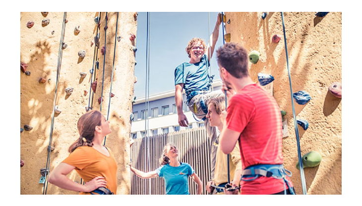 Kindergeburtstag in der Magic Mountain Kletterhalle