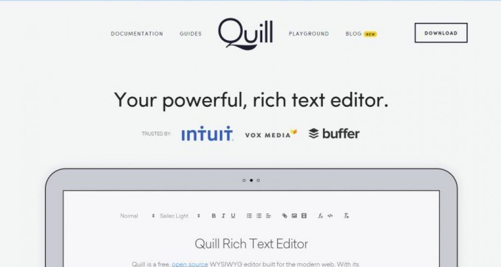 7 Best JavaScript WYSIWYG editors as of 2022 - Slant