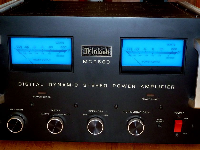 McIntosh MC-2600 Classic McIntosh MC-2600 Amplifier. Excellent ...
