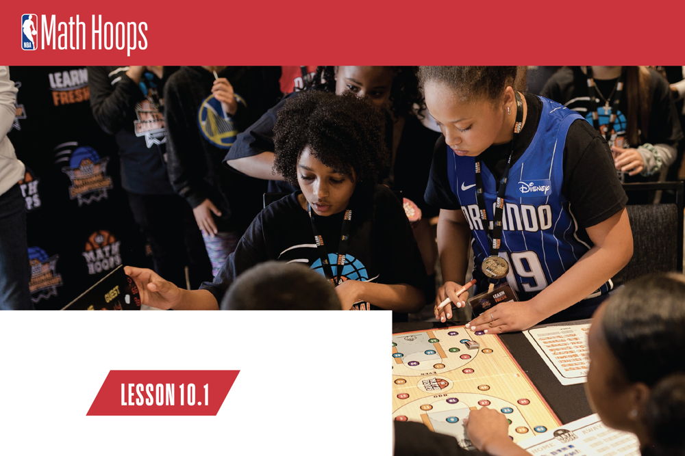 NBA Math Hoops Lesson 10: NBA Math Hoops Championship Week