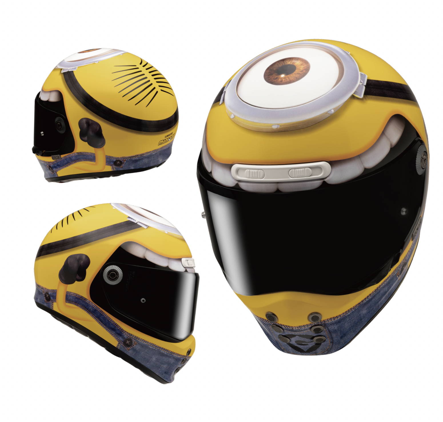 V10 STUART MINIONS – HJC HELMETS EUROPE