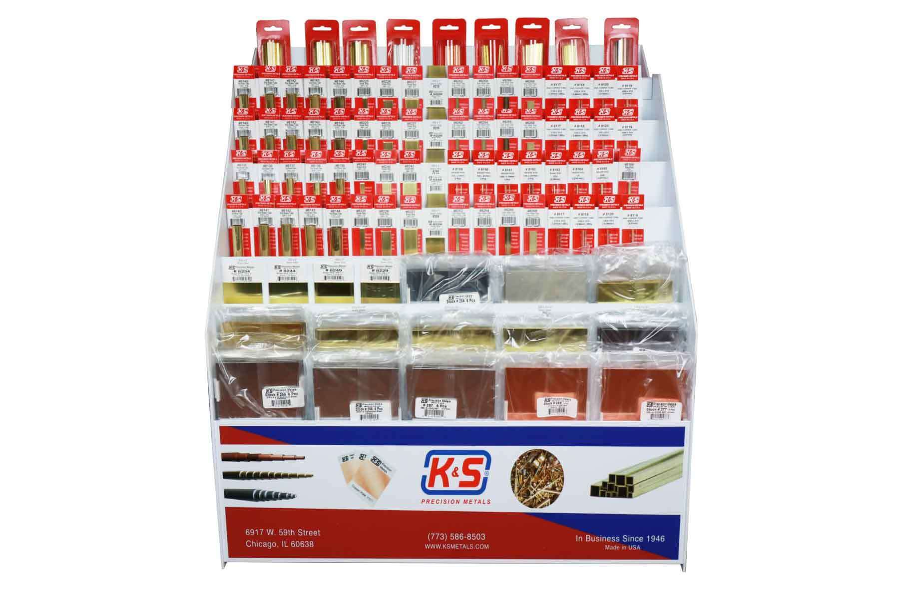 Precision Metal Products | Hobby Metal Chicago - K&S Precision Metals