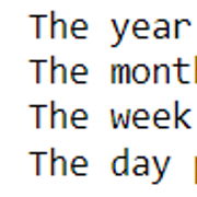 Работа с датой и временем - 2 — Шаг 6 — Stepik