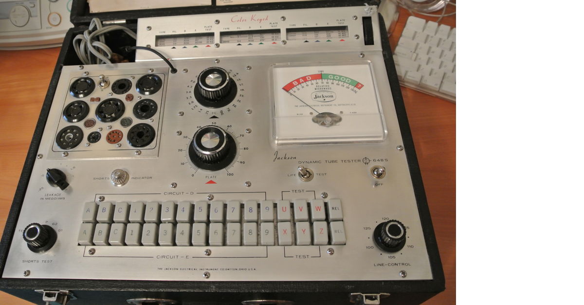 Jackson 648S Dynamic Tube Tester - Calibrated For Sale | Audiogon