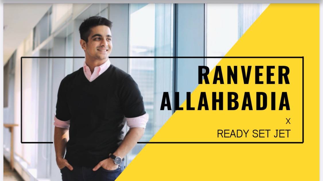 India's #1 Podcaster Ranveer Allahbadia Invests In Ready Set Jet ... India's #1 Podcaster Ranveer Allahbadia Invests In Ready Set Jet ...