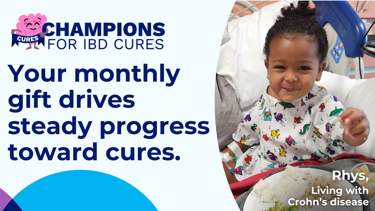 Join Champions for IBD Cures & Make A Sustained Impact