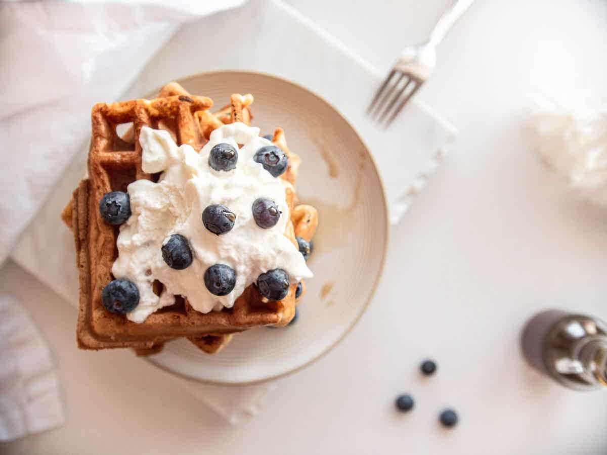 Yeast Waffles | Hahnest Eats