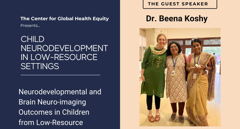 CHILD NEURODEVELOPMENT IN LOW-RESOURCE SETTINGS | UVA Global