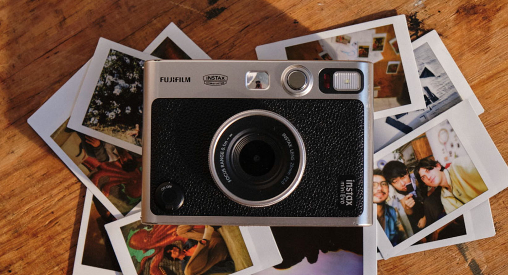 Fujifilm Instax Cam Mini Evo Camera Black - Incredible