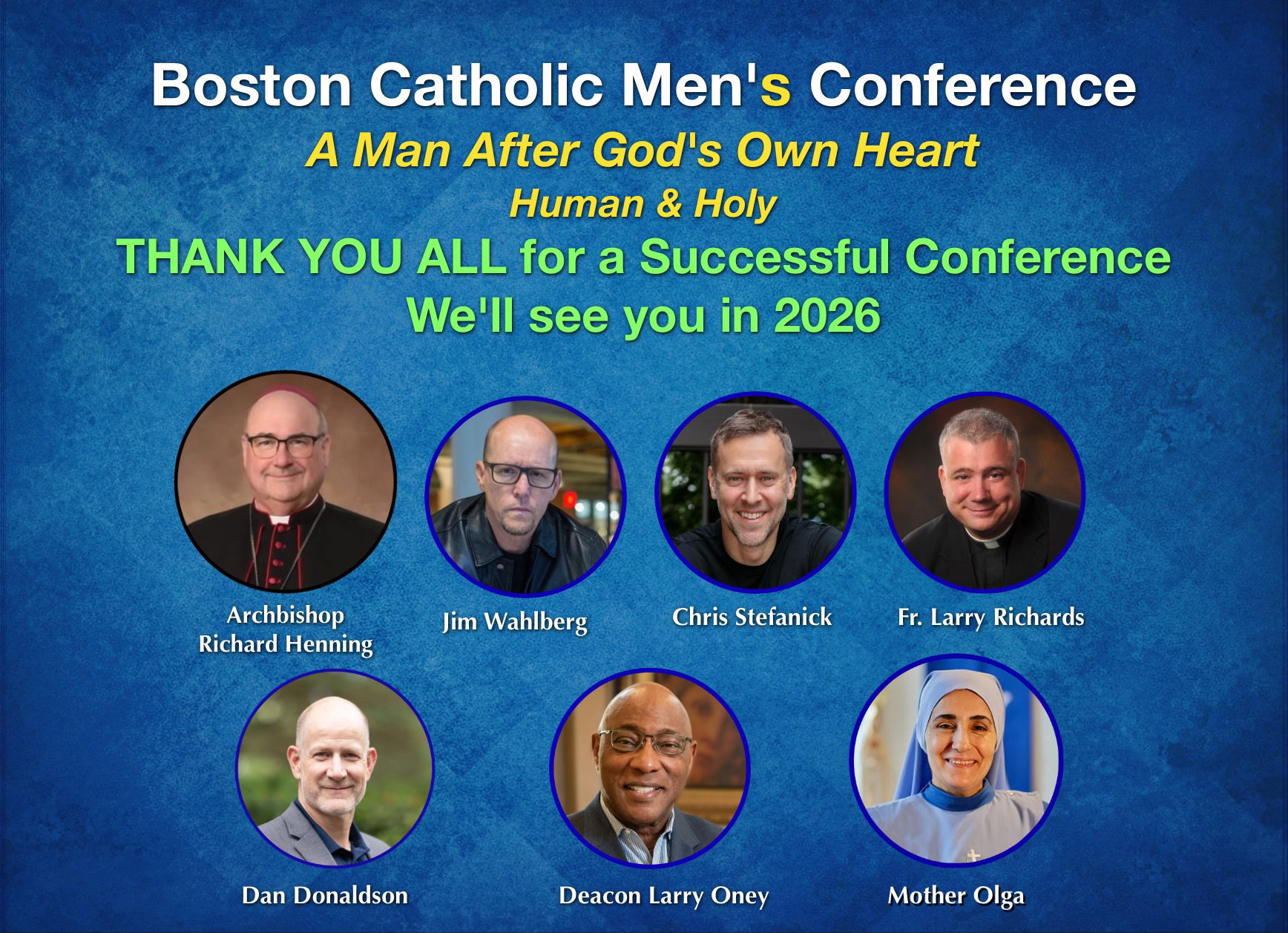2025 Boston Catholic Men's Conference | March 22, 2025