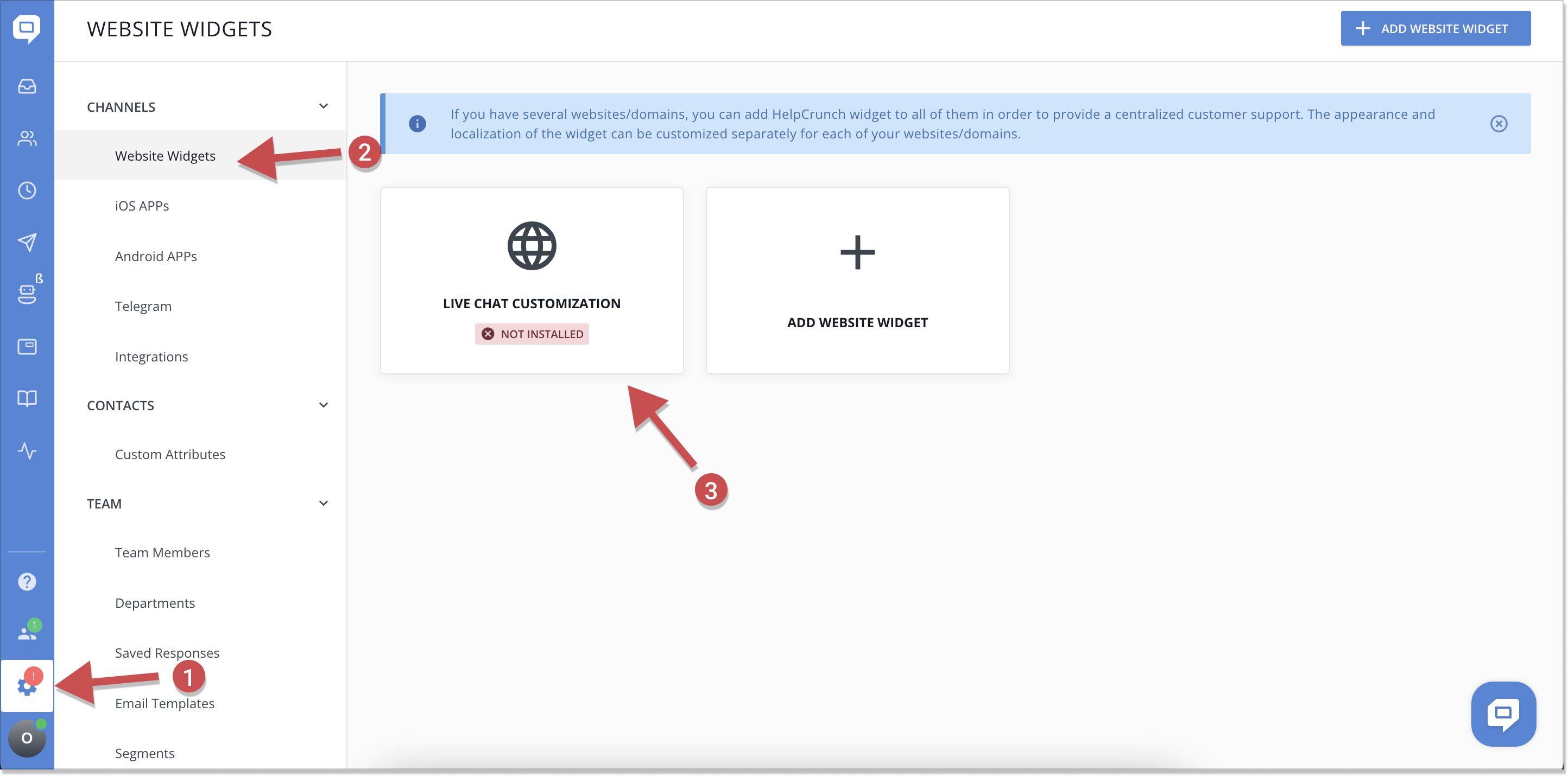 How do I add live chat to my website? - HelpCrunch