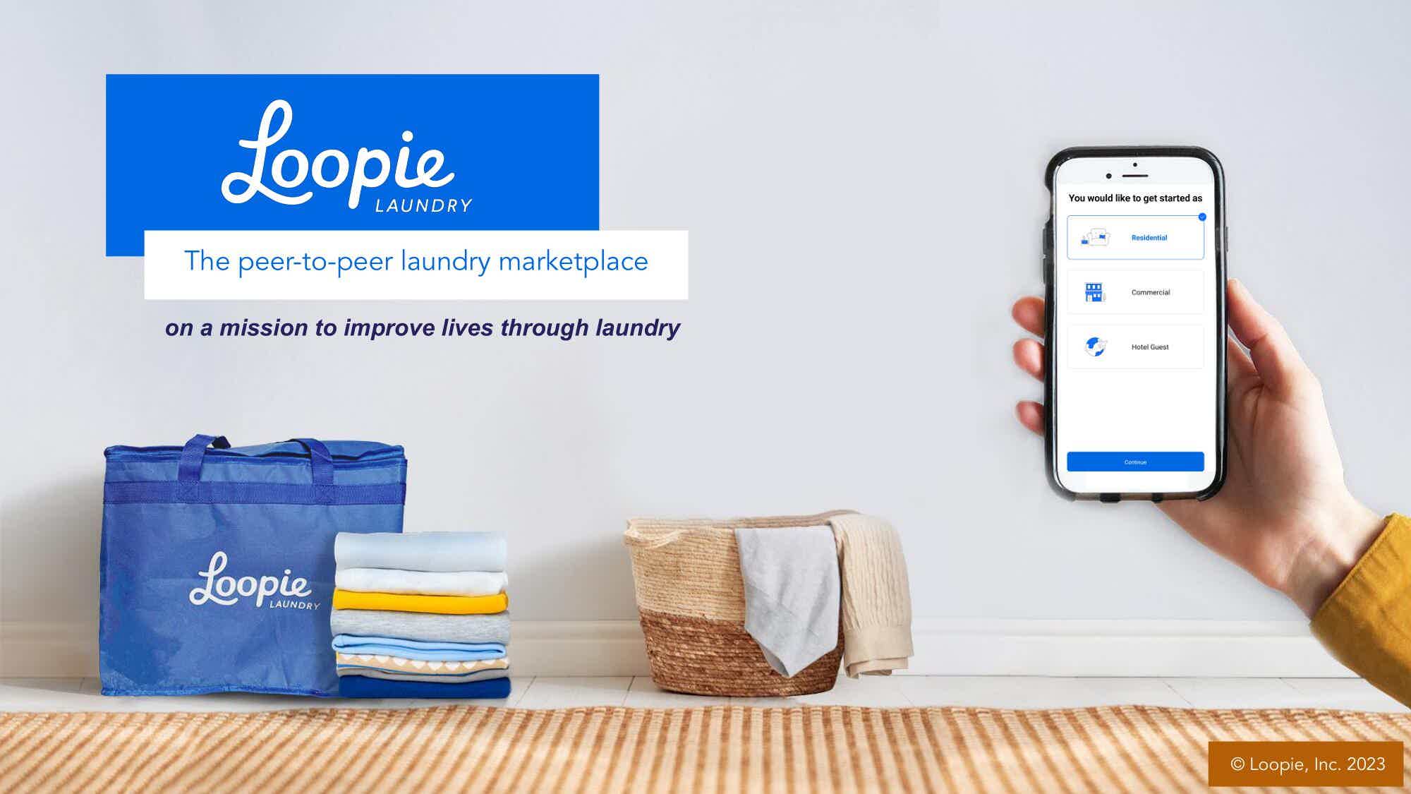 Loopie: Lyft for laundry! (Wash & fold delivery mobile app marketplace ...