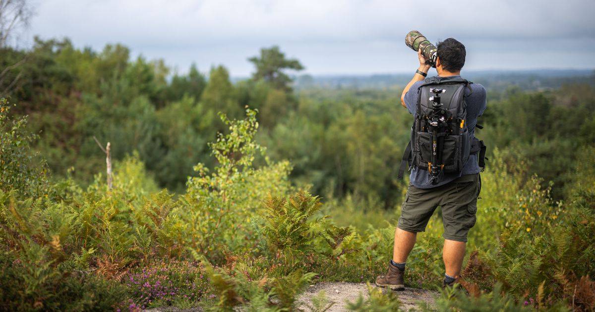 Camera bags for long lenses - up to 1200mm – Vanguard World UK