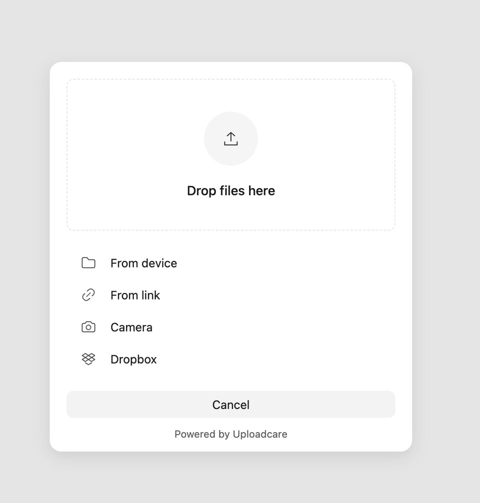 How to make image upload with JavaScript | Uploadcare