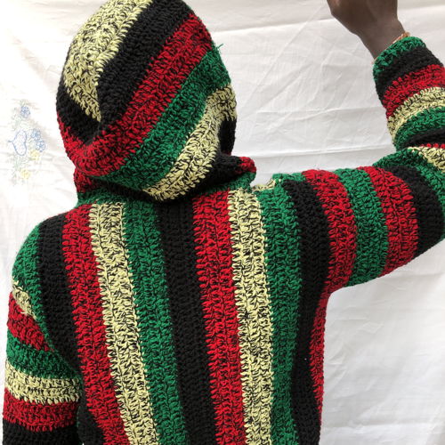 Easy Rasta Crochet Hoodie Pattern