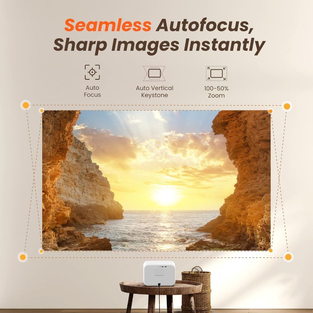 Yaber L2S Bluetooth HD Projector - HiFiCorp