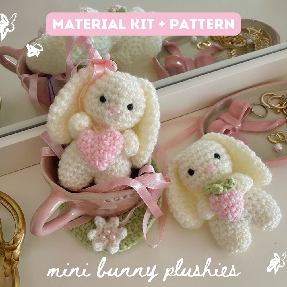 Easy Mini Bunny Plushies