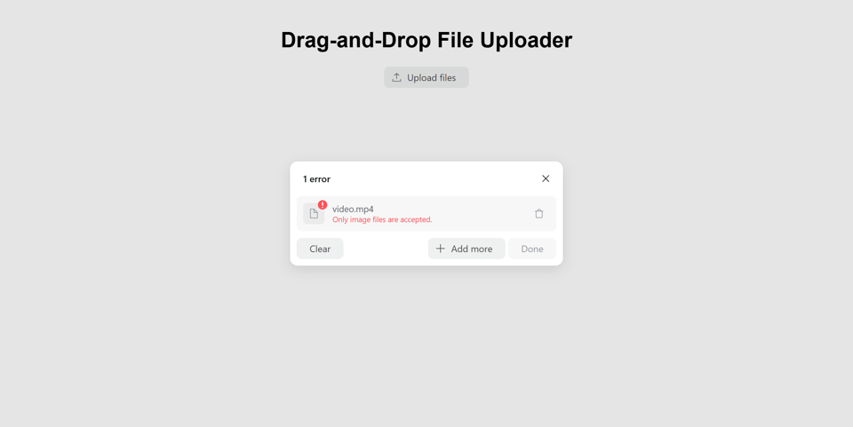 How to make a Drag-and-Drop file uploader | Uploadcare