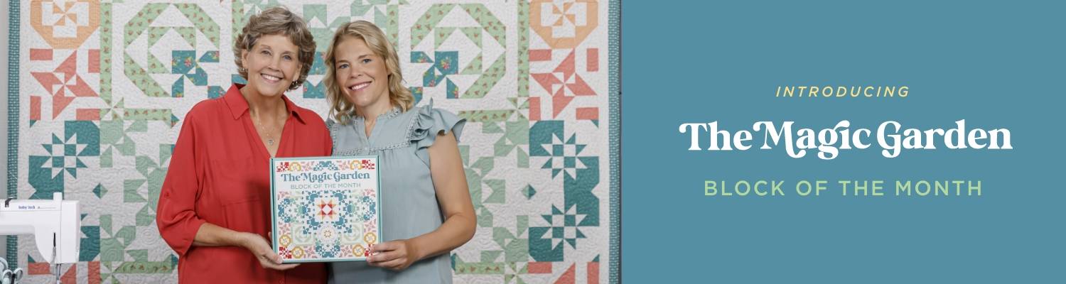 Magic Garden Block of the Month Program | Quilting BOM