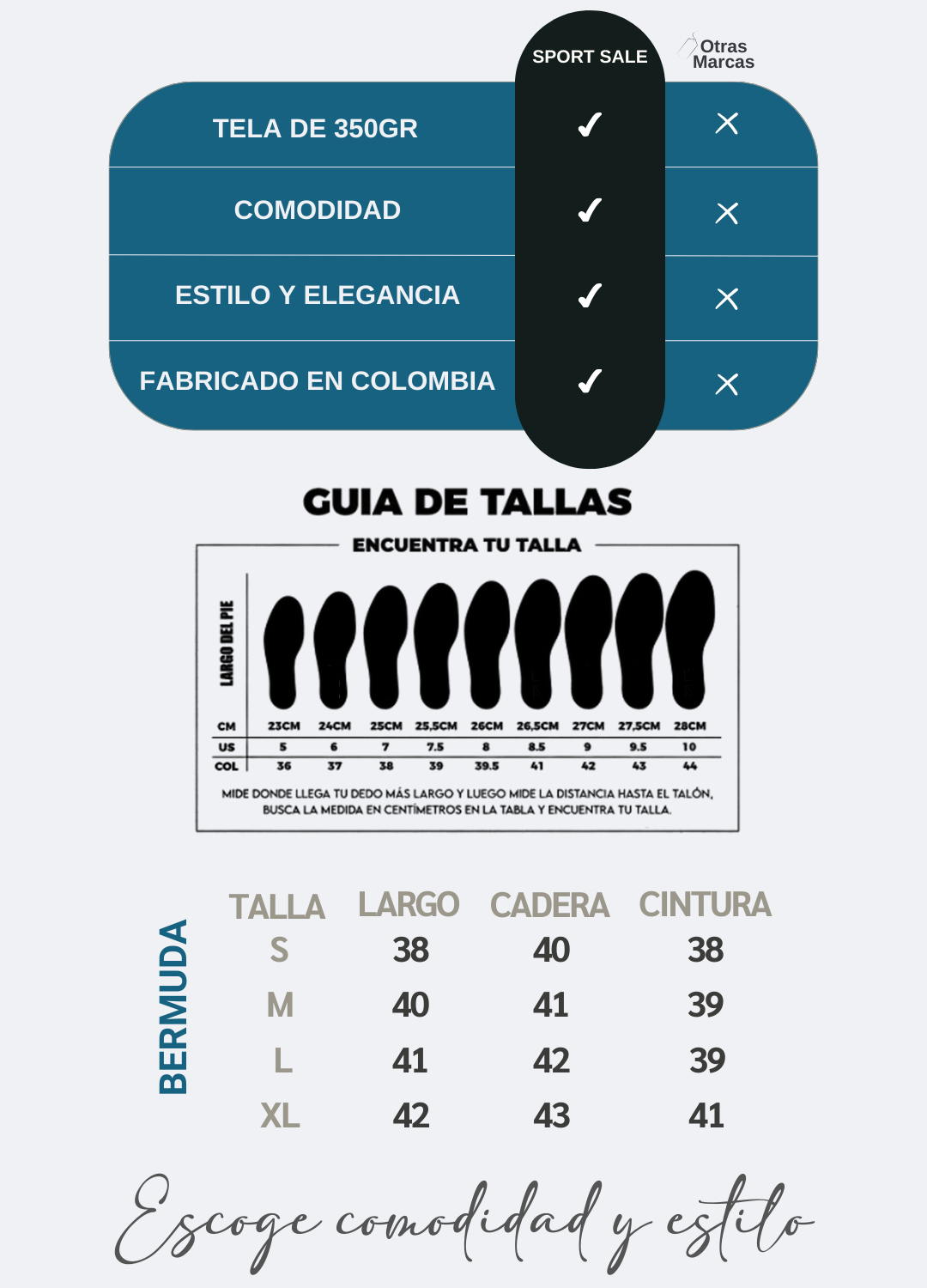 Landing Samba + Burda – Sport Sales