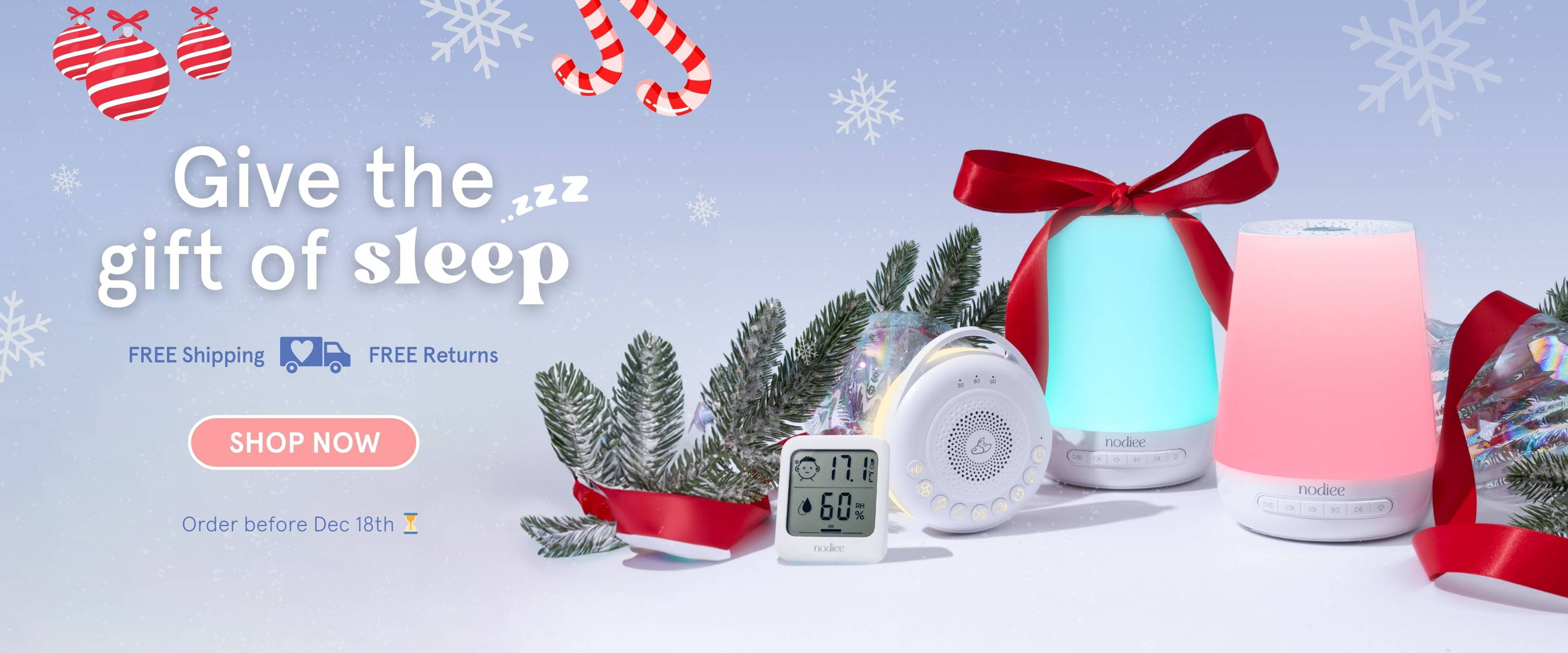 Nodiee White Noise Machines | Sweet Dreams Await